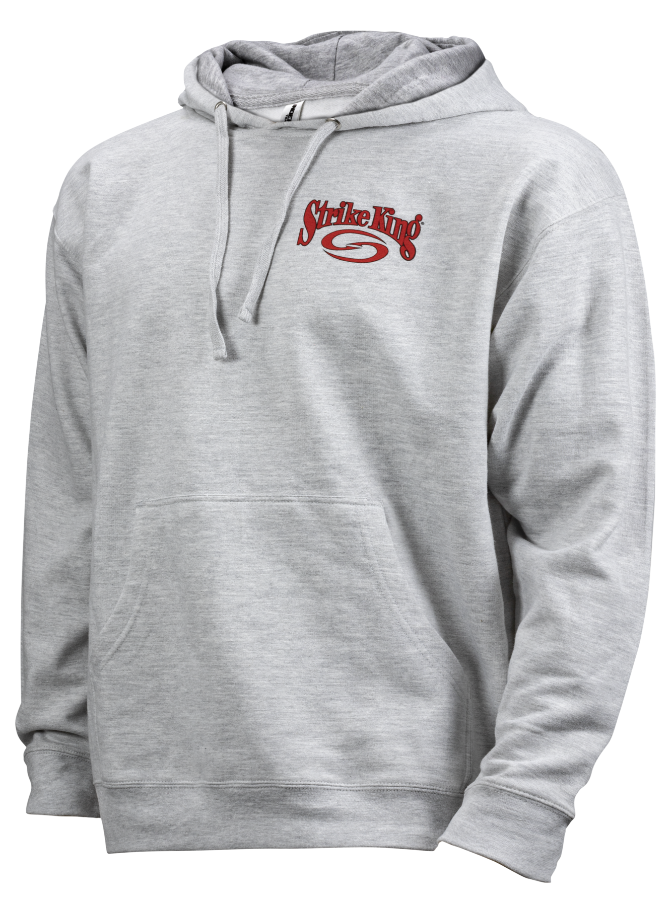 Strike King Hoodie Heather Grey | Strike King Lure Company